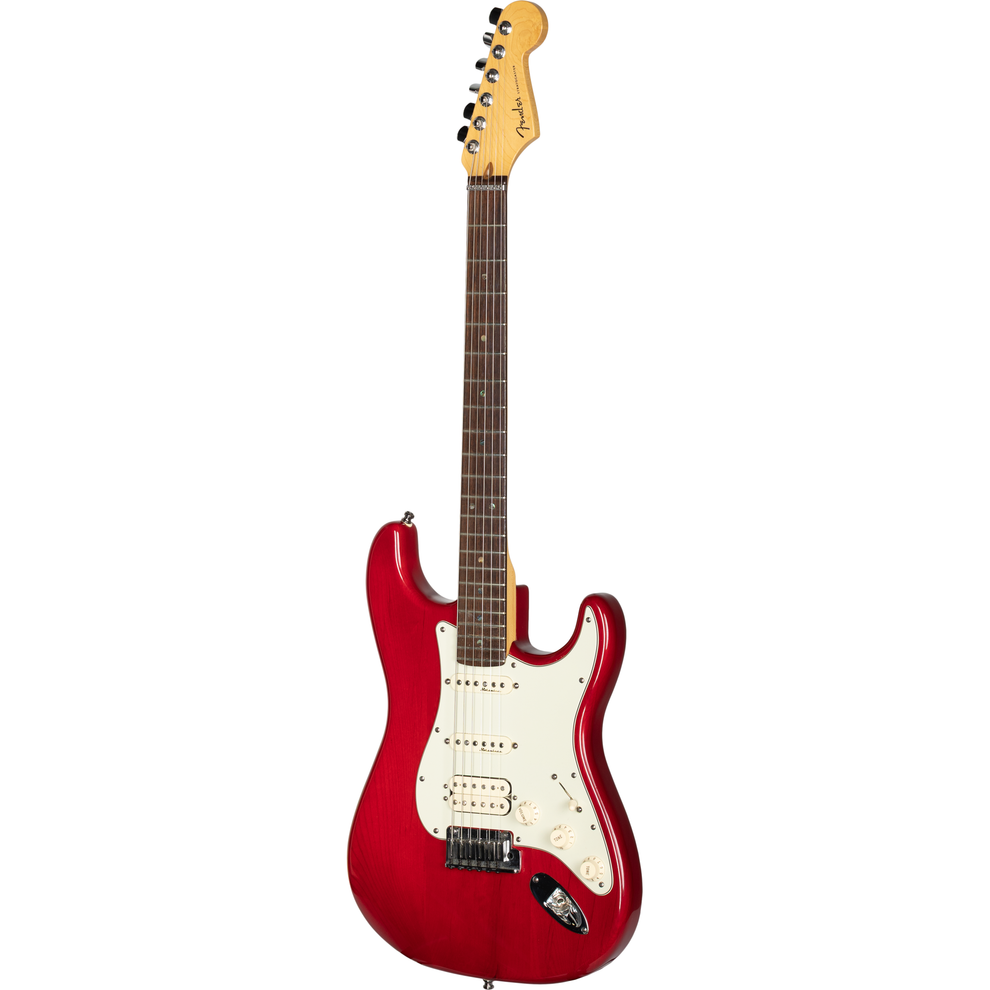 Fender American Deluxe Fat Stratocaster HSS - Crimson Red Transparent ...