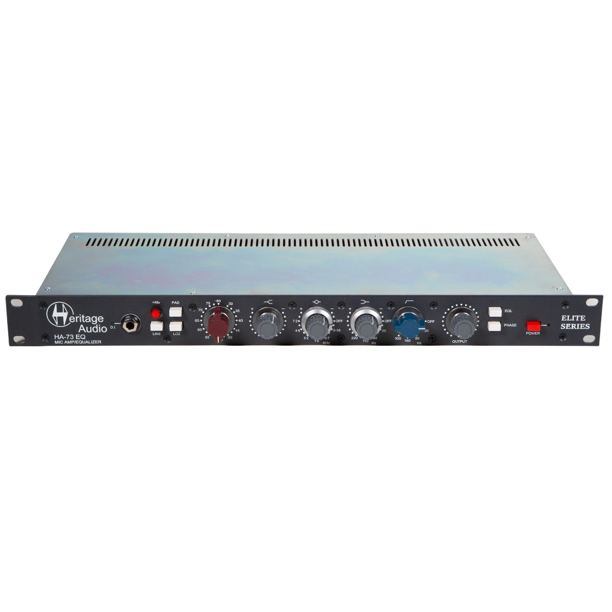 Heritage Audio HA73EQ Elite Single-Channel Full Rack Mic Pre with EQ ...