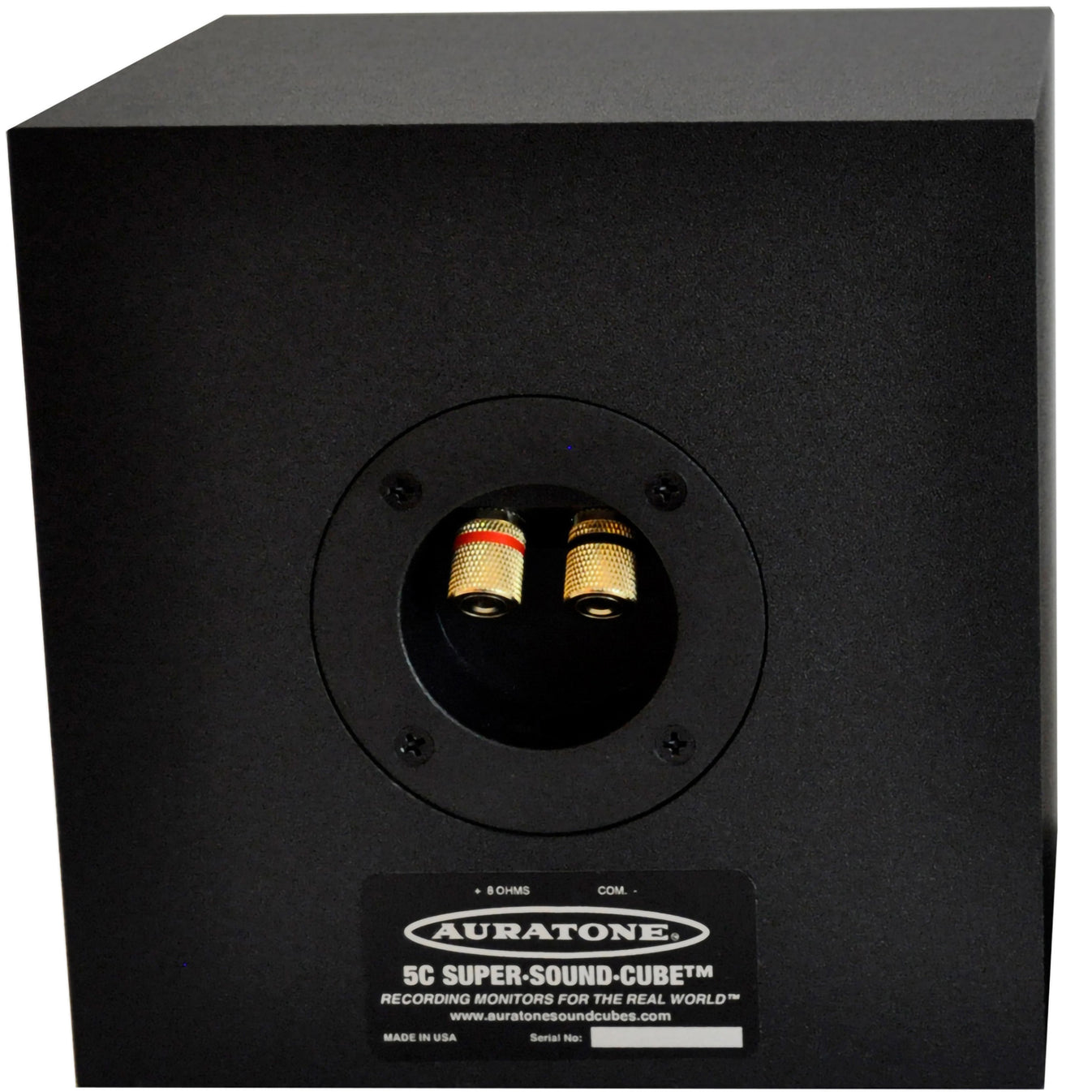 Auratone 5C Super Sound Cube Passive Studio Monitor - Black, Single ...