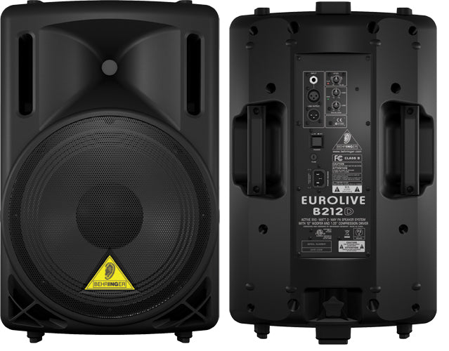 Behringer B212D Active 550W 2-Way Speaker System – Alto Music
