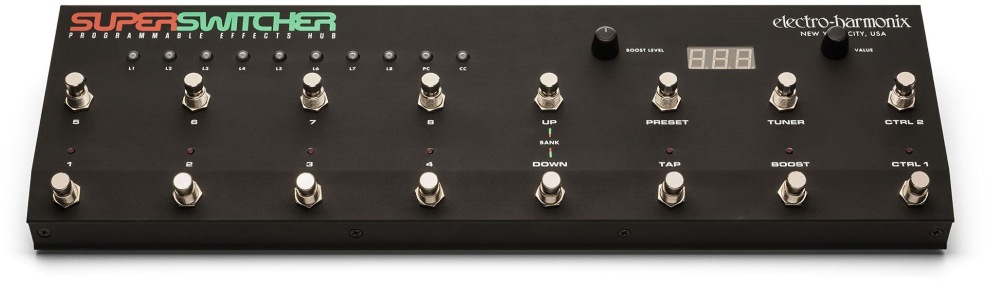 Electro Harmonix Super Switcher Programable Effects Hub – Alto Music