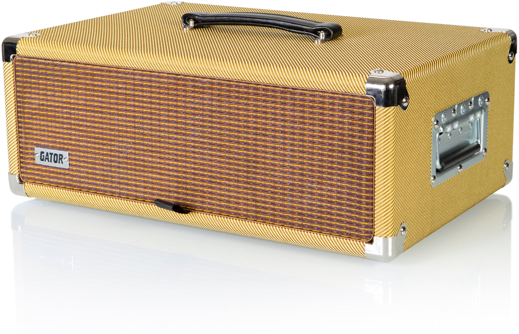 Gator GR-RETRORACK-3TW Vintage Amp Vibe Rack Case - 3U Tweed – Alto Music