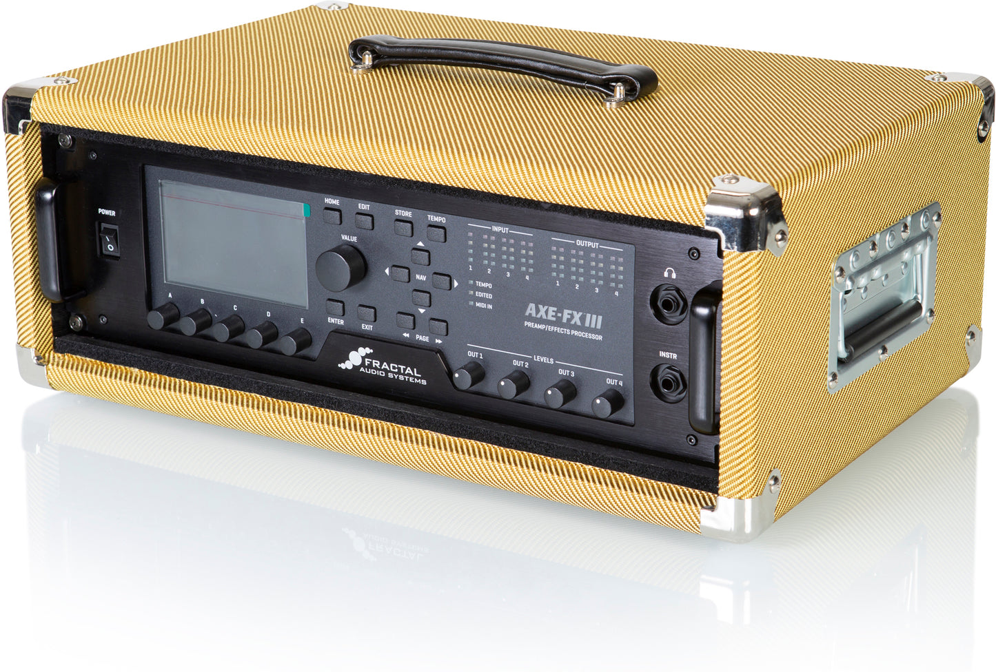 Gator GR-RETRORACK-3TW Vintage Amp Vibe Rack Case - 3U Tweed – Alto Music