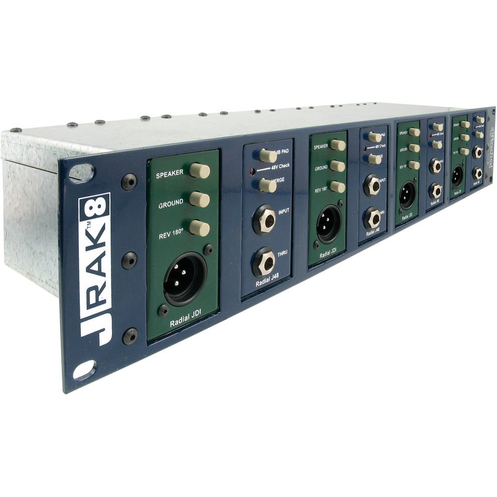 Radial JRak High Density Rackmount DI Shelf – Alto Music