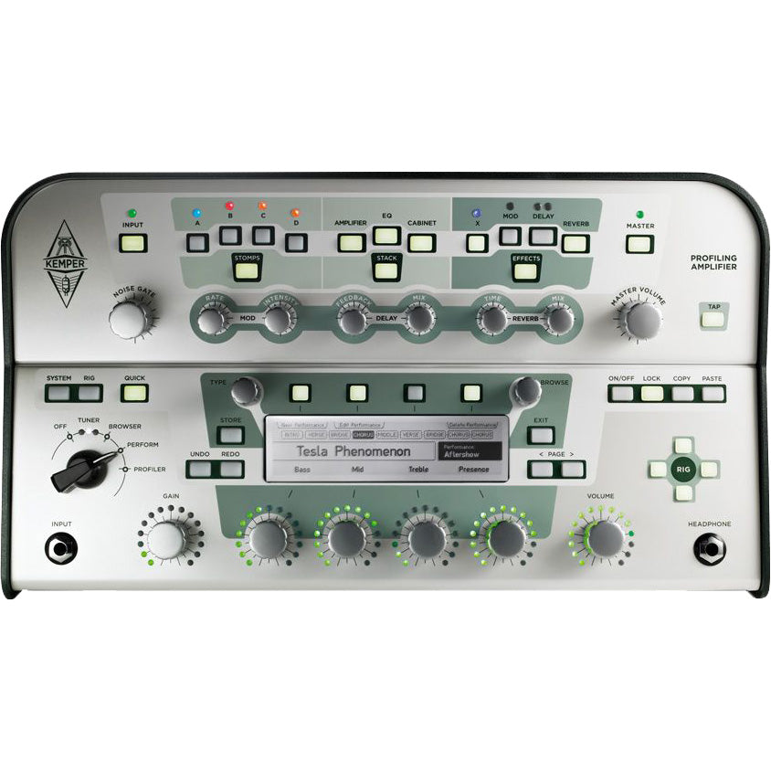 Kemper Amps Profiling Amplifier White with Profiler Remote – Alto Music