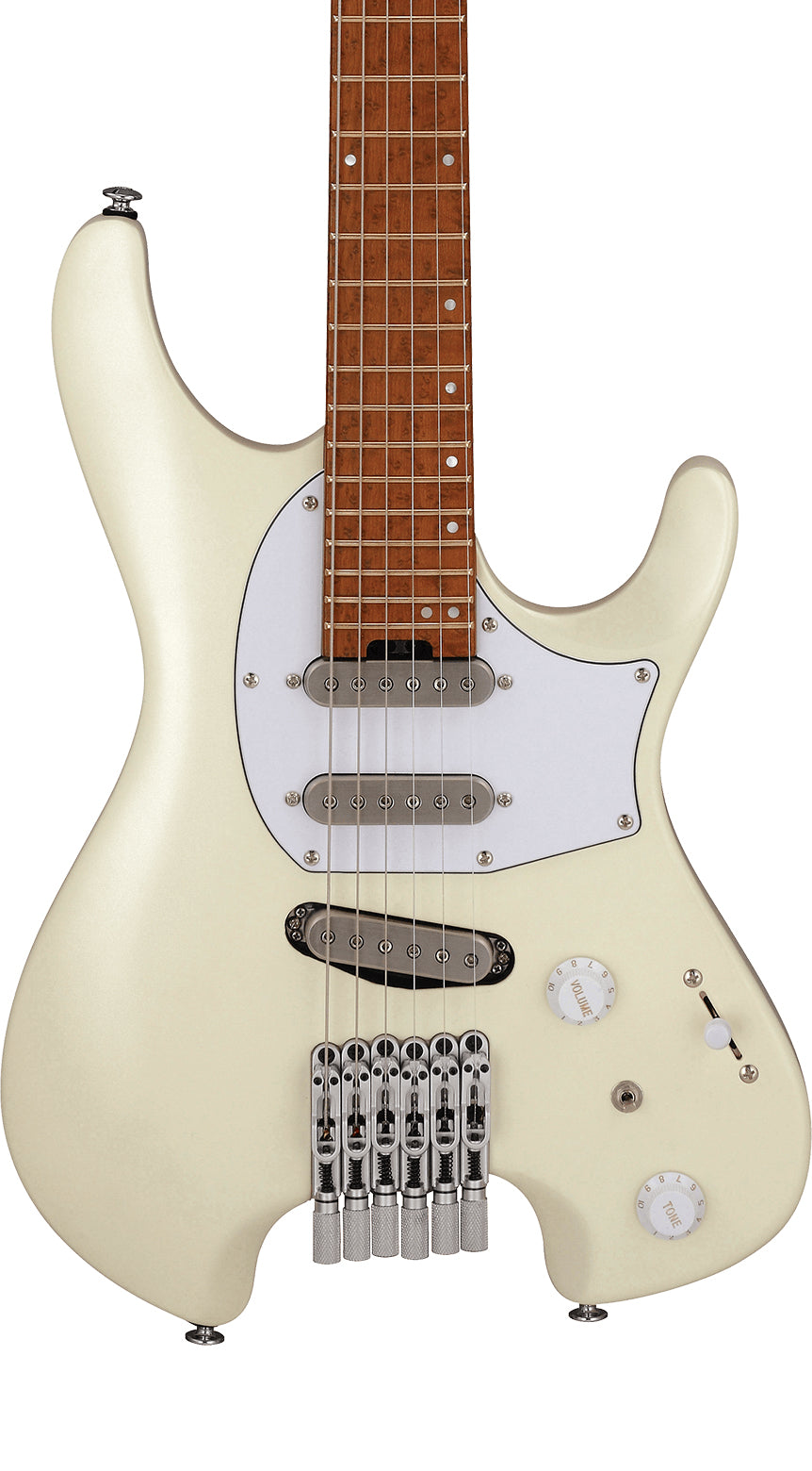 Ibanez ICHI10VWM Ichika Signature 6 String Electric Guitar in White – Alto Music
