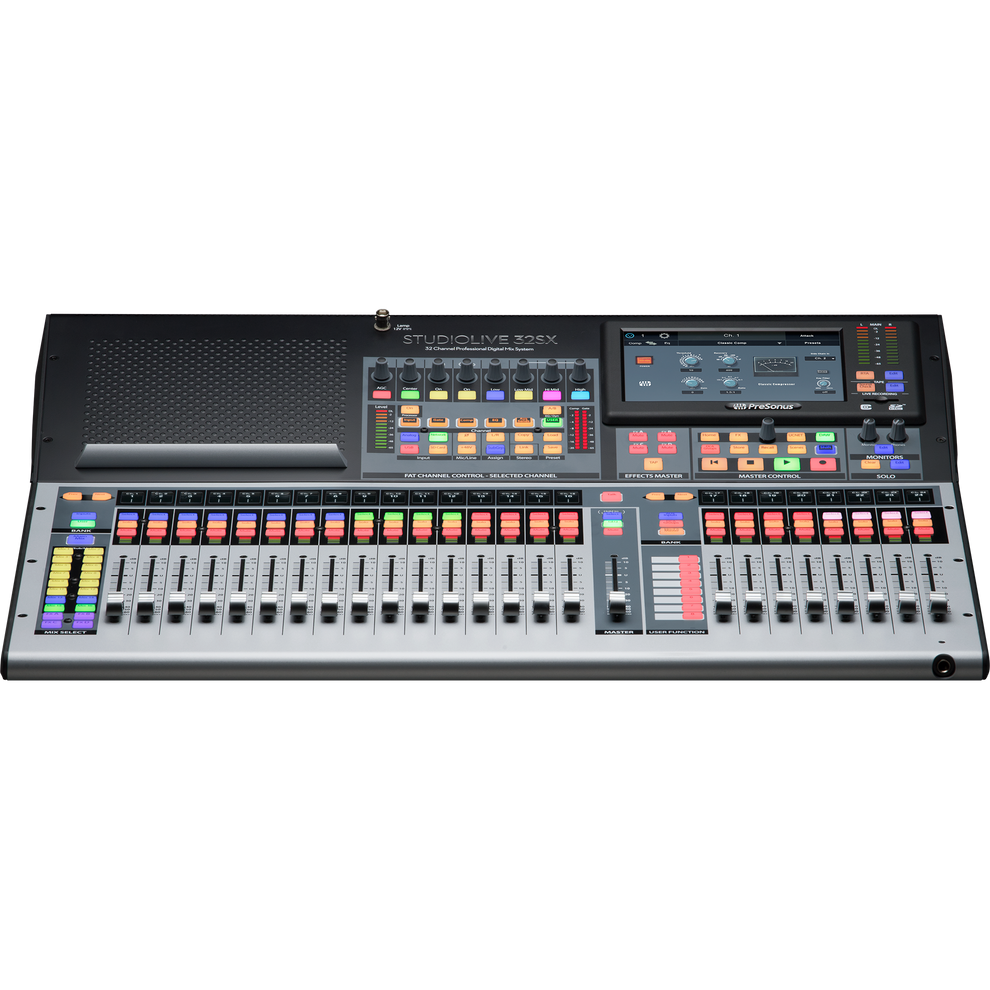 Presonus Studiolive 32SX 32-channel Digital Mixer Console & USB Audio ...