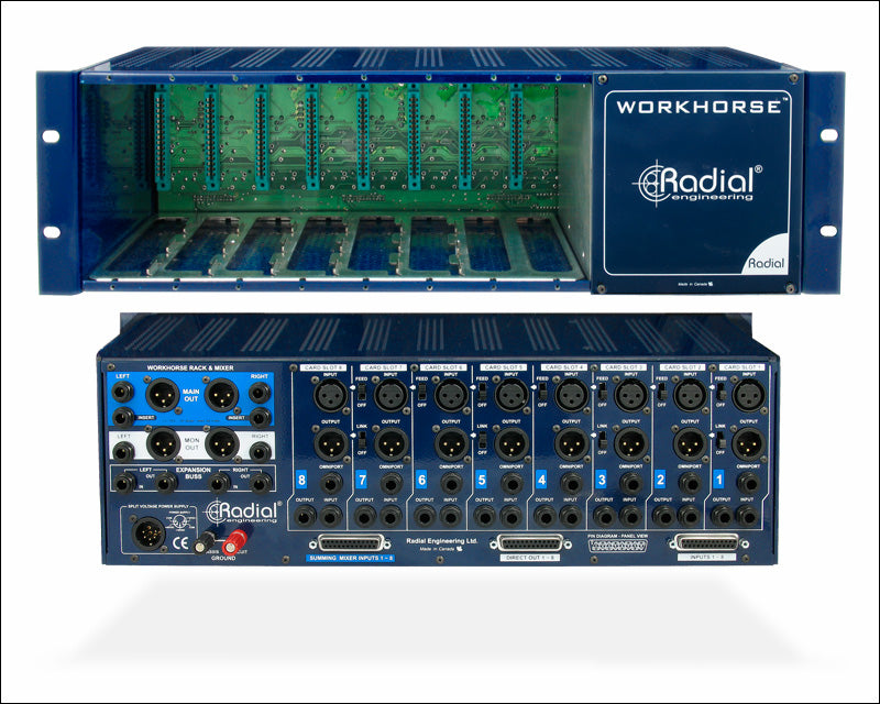 Radial WR-8 Workhorse 8 Slot Power Rack – Alto Music