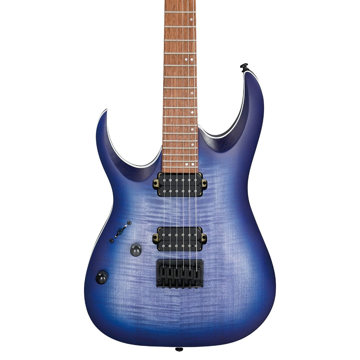 Ibanez RGA42FMLBLF RGA Series 6 String Electric Guitar in Blue Lagoon ...
