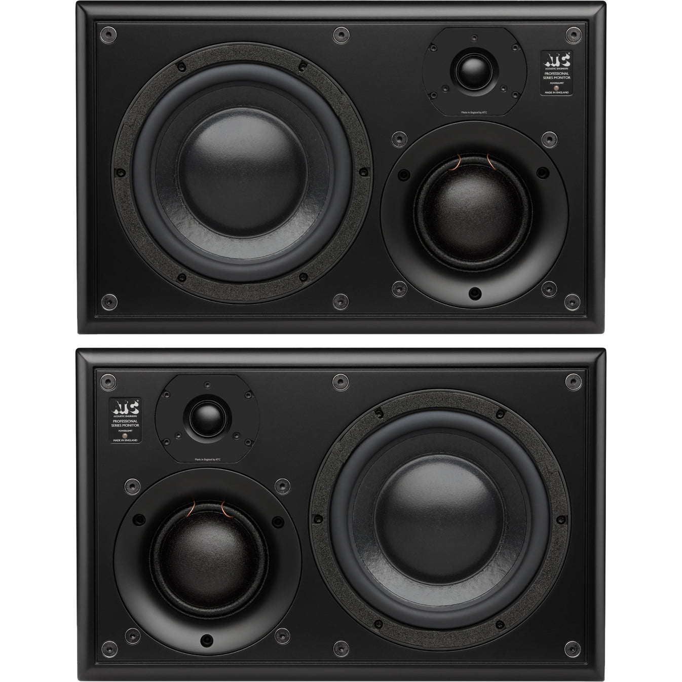 ATC SCM25A Pro MK2 7” 3 Way Powered Studio Monitors – Alto Music