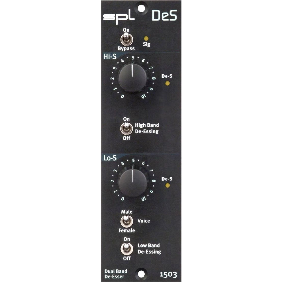 SPL Dual Band De-esser 500 Series Module – Alto Music