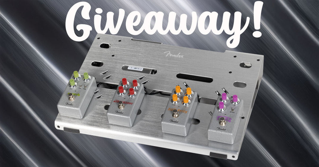 Alto Music's Fender Pedal Package Giveaway