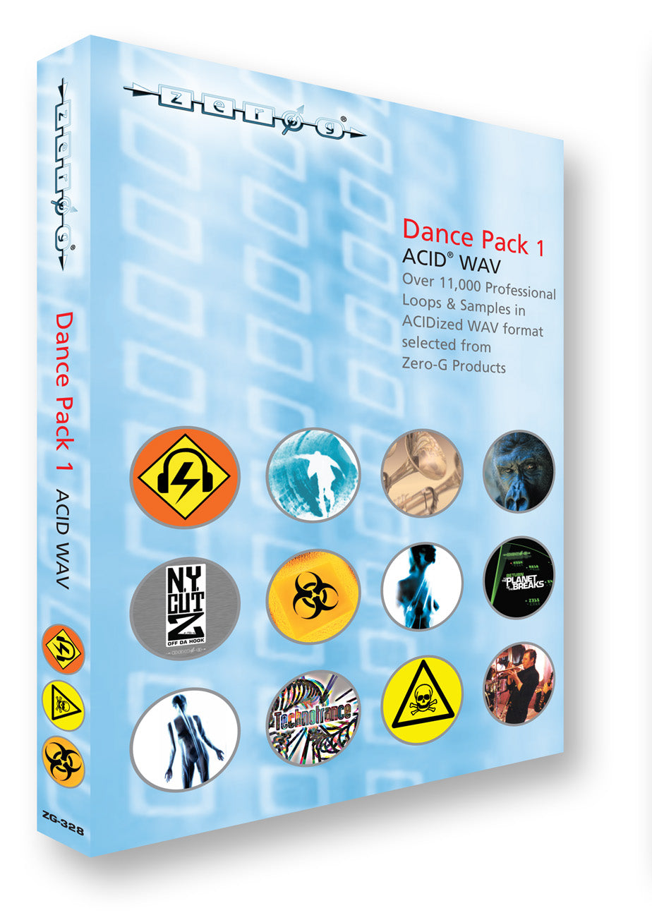 Zero G Dance Pack 1 ACID/WAV – Alto Music